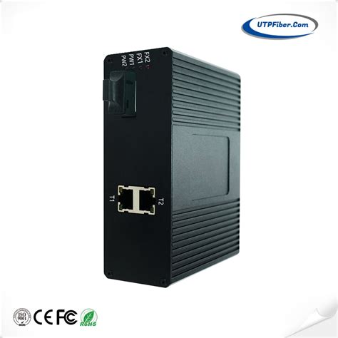 Unmanaged Industrial 2 Port 10 100 1000t 1 Port 1000x Gigabit Ethernet Switch Shenzhen Utp