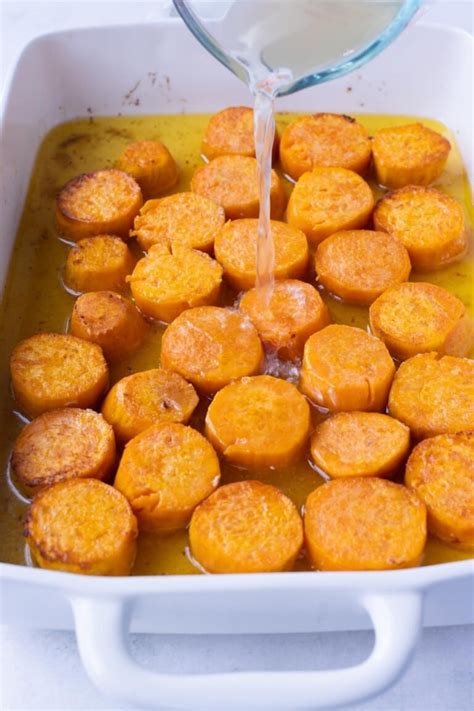 Melting Sweet Potatoes With A Pecan Crumble Evolving Table