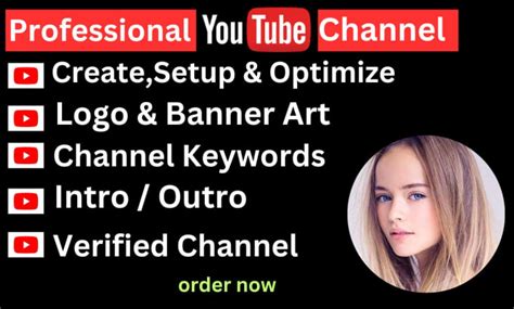 Create Setup Design Logo And Optimize Youtube Channel By Akashkhan Fiverr
