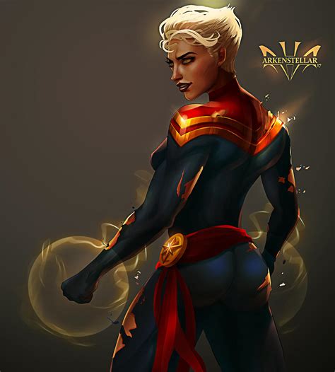 Captain Marvel By Arkenstellar On Deviantart