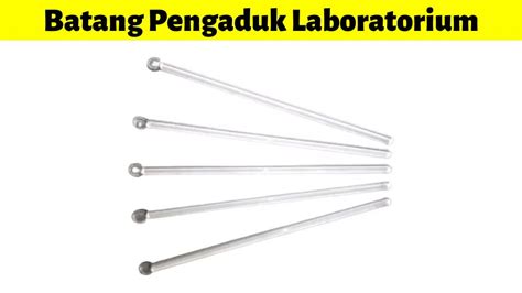 Pengertian Dan Fungsi Batang Pengaduk Laboratorium Serta Macamnya