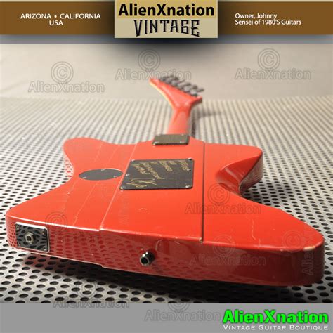 Fernandes Ratt Robbin Crosby 1986 Signature Firebird Guitar — Axn™ Guitars