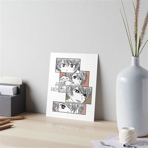 Oshi No Koaqua Hoshinoai Hoshinotwinsanimemanga Art Board Print