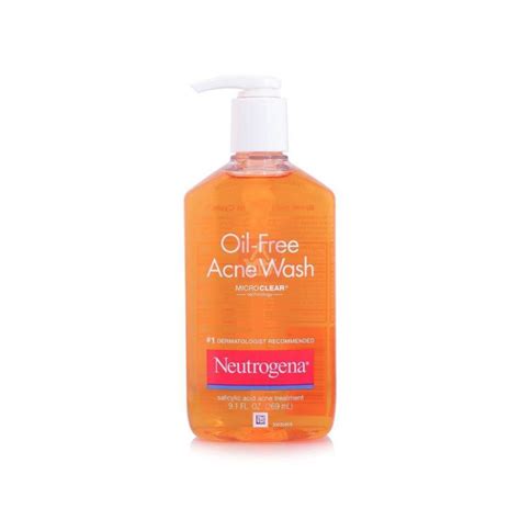 Neutrogena Oil Free Acne Wash 269ml Skin Care Bd