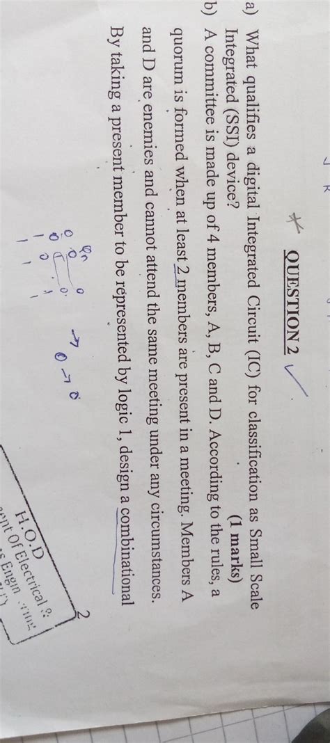 Solved What Qualifies A Digital Integrated Circuit Ic