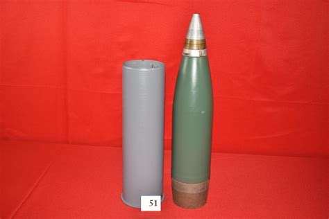 Lot Us Artillery Shell With Time Fuse