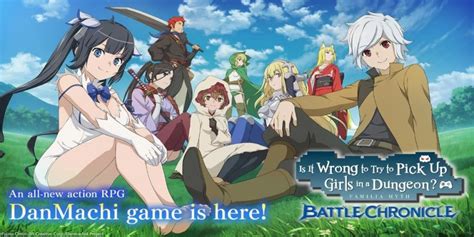 Danmachi Battle Chronicle The New Action Rpg Adaptation Of The Popular