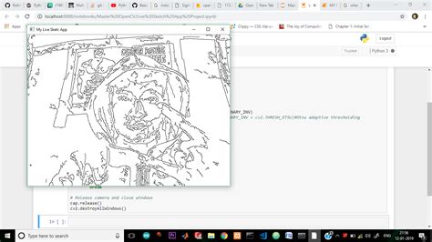 Github Rohit7498live Sketch App Opencv It Is A Simple Opencv