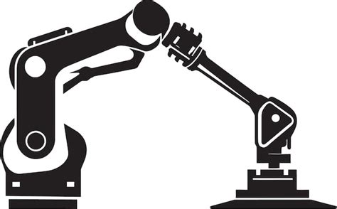 Cybernetic Craftsmanship Hand Vector Design Robocraft Precision Vector