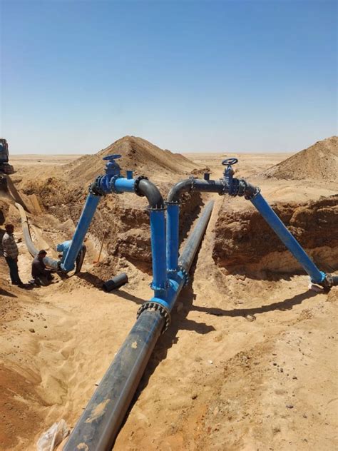 Osama Ahmed On Linkedin Connecting 450mm Hdpe Pipe With 2 250mm Hdpe By Using Steel Fittings