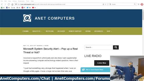 Microsoft System Security Alert Pop Up A Real Threat Or Not Free Download Borrow And
