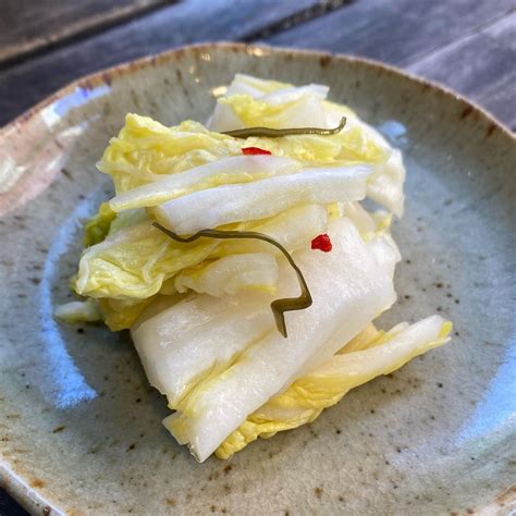 白菜漬けの白菜が変わりました Yaohacci