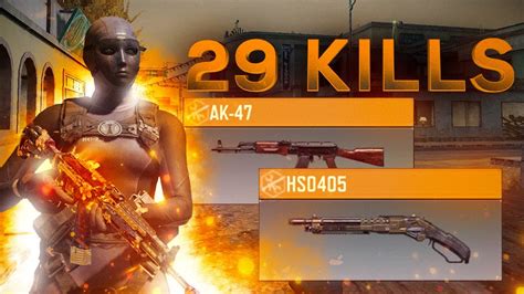 Solo Vs Squad Domination W Hs0 Ak47 29 Kills Youtube
