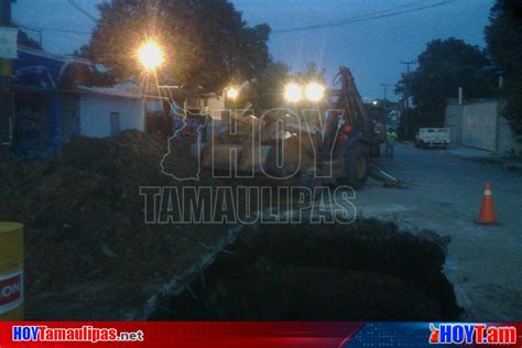 Hoy Tamaulipas Comapa De Madero Realiza Trabajos Emergentes Por