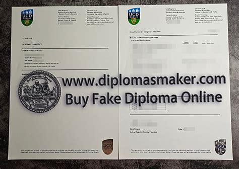 Where To Make Fake University College Dublin Transcript