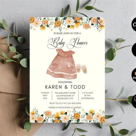 Vintage Baby Shower Etsy