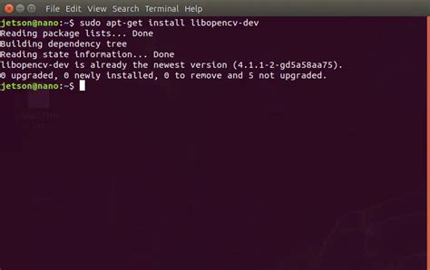 Install Opencv On Jetson Nano Q Engineering