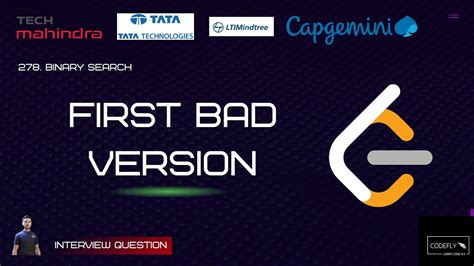 278 first bad version leetcode binary search hindi c youtube