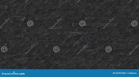 Совершенная безшовная черная текстура каменного Masonry шифера