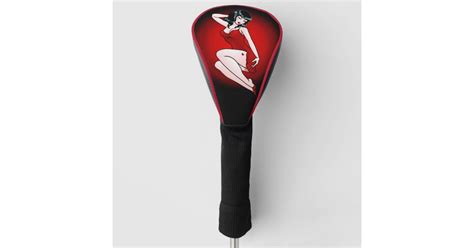 Retro Pin Up Girl Golf Club Cover Pinup Ts Zazzle