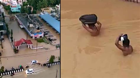 Bengaluru Rain ಬೆಂಗಳೂರಿನಲ್ಲಿ ರಾತ್ರಿ ಸುರಿದ ಮಳೆ ನೀರು ಇಳಿಯುವ ಮೊದಲೇ