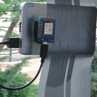 WiFi Sensor Setup With A Battery Pack Download Scientific Diagram