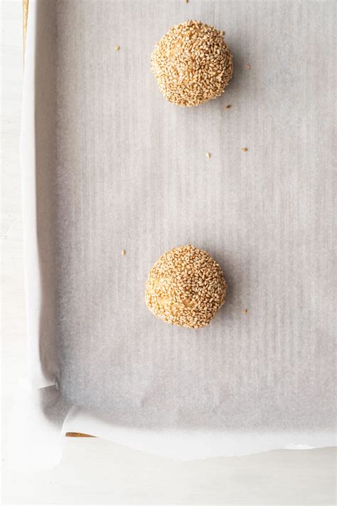 Chewy Honey Sesame Cookies Cooking Therapy