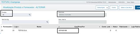 Cross Segmentos Totvs Backoffice Protheus SIGACOM Importador XML