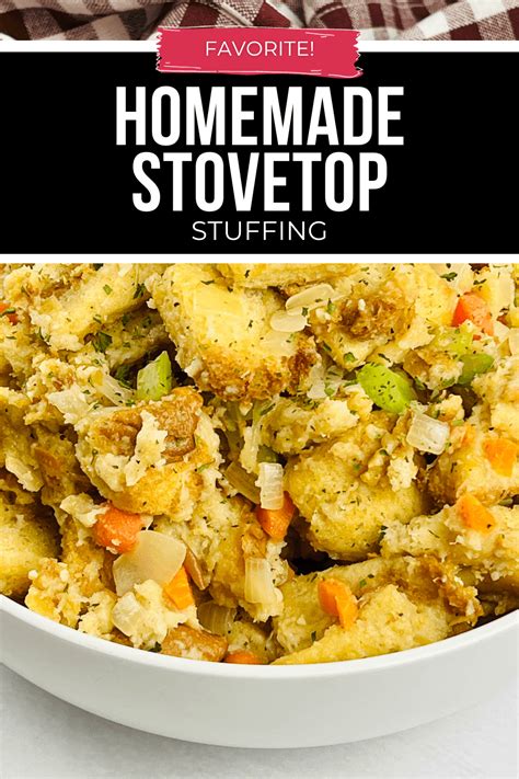 Homemade Stovetop Stuffing It Is A Keeper