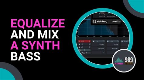 How To Create Amazing Tracks With Steinberg Cubase How To Equalize And Mix A Synth Bass In