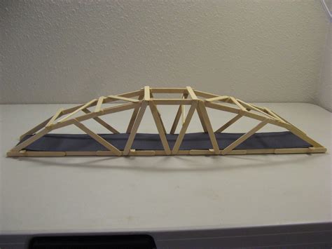 Popsicle Stick Truss Bridge Instructions