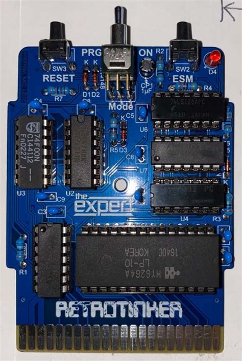 Commodore C64 The Expert Trilogic Cartridge Housing Case By Osfald