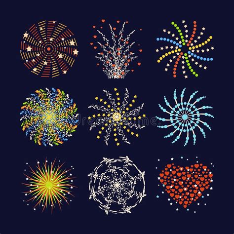 Firework Heart Stock Illustration Illustration Of Fire 49068752