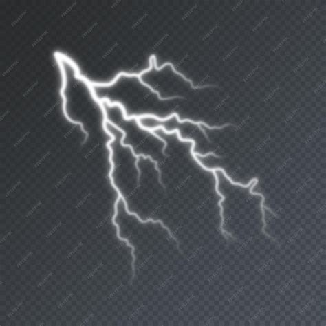 Premium Vector Lightening And Thunder Bolt Glow And Sparkle Effect Lightning Effect Vector