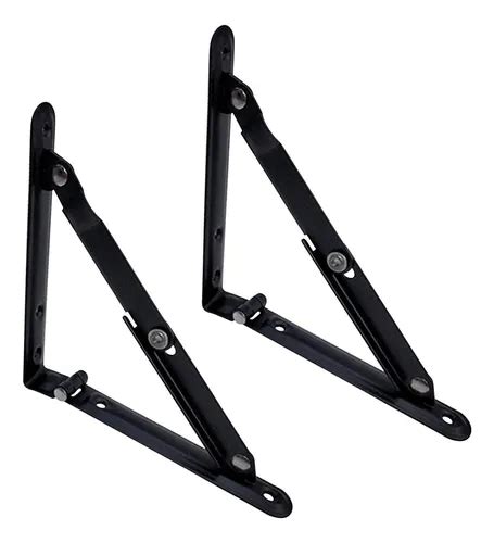 Suportes De Prateleira Dobráveis 2 Peças Suportes Montados Mercadolivre