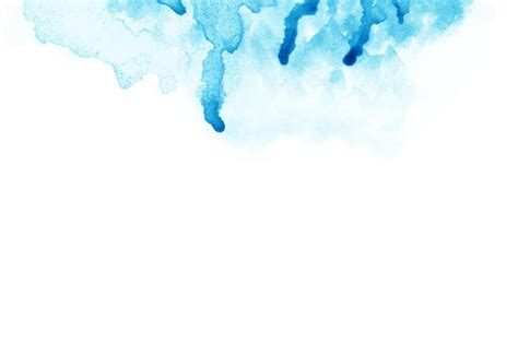 Абстрактный синий акварельный фон текстура Премиум Фото