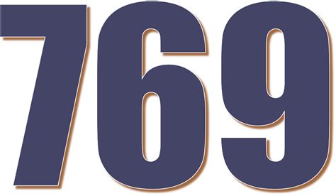 О числе 769 семьсот шестьдесят девять математические свойства