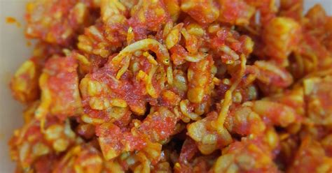 Resep Balado Tempe Dan Teri Nasi Oleh Mamah Dinda Cookpad