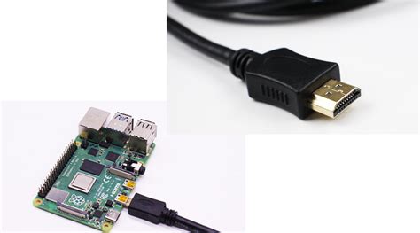 Micro Hdmi To Hdmi Cable For Raspberry Pi 4b
