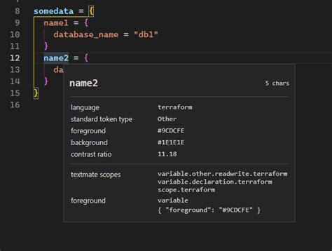 Incorrect Colouring With Nested Maps Issue 675 Hashicorp Vscode