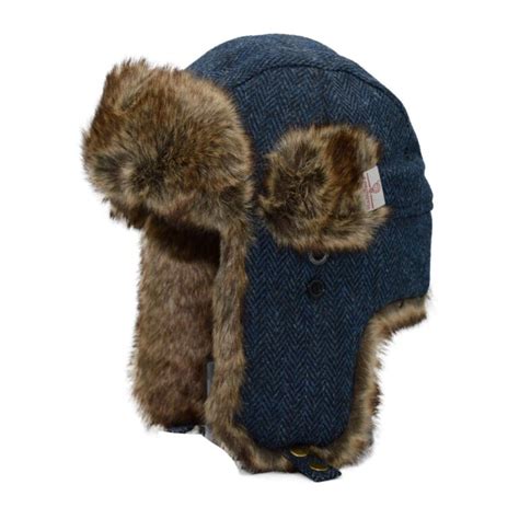 Harris Tweed Charles Trapper Hat