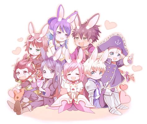 Yuri Lowell Estellise Sidos Heurassein Rita Mordio Raven Judith And More Tales Of And