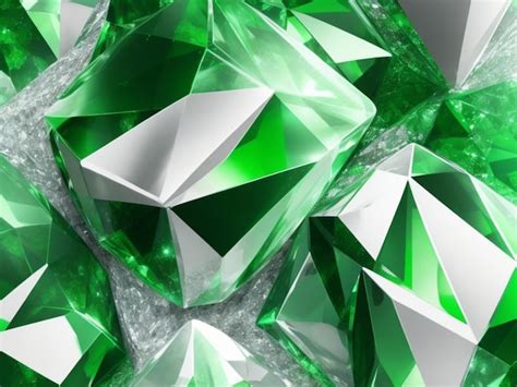 Premium Ai Image Crystal Pattern