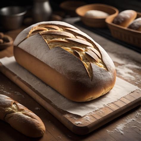 Premium Photo Bread On Wood Table