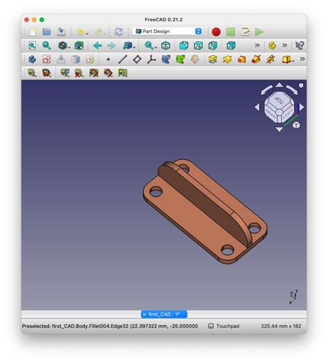 matthew m on linkedin freecad first 3d parametric model