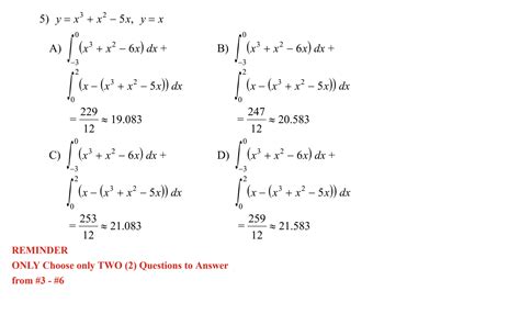 Solved For Each Problem Find The Area Of The Region Chegg Com