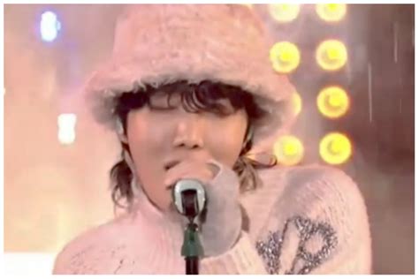 Bts J Hope Gives Electrifying Performance At Times Square Amid Heavy