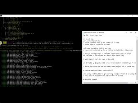 How To Install Angular CLI In Windows And Run Your Application YouTube