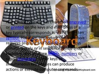Input Devices PPT