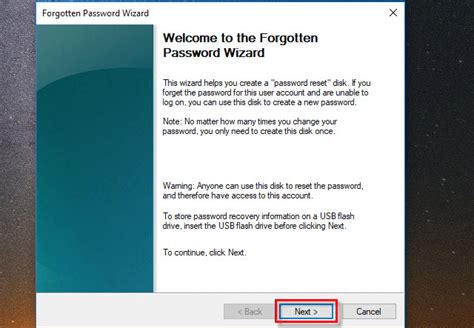 Ways To Make A Password Reset Usb Drive For Windows